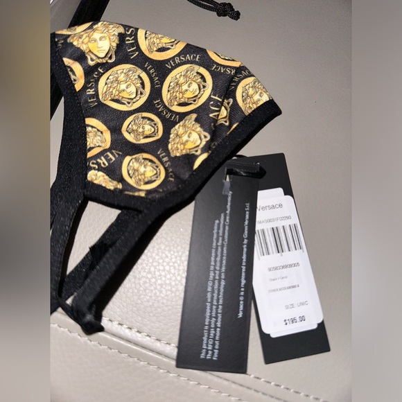 Versace | Accessories | New Versace Face Mask | Poshmark